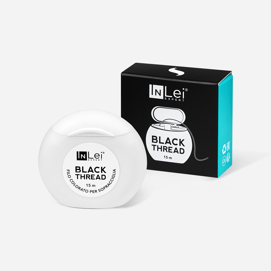 InLei® BLACK THREAD – nić barwiąca - BellaLash Store